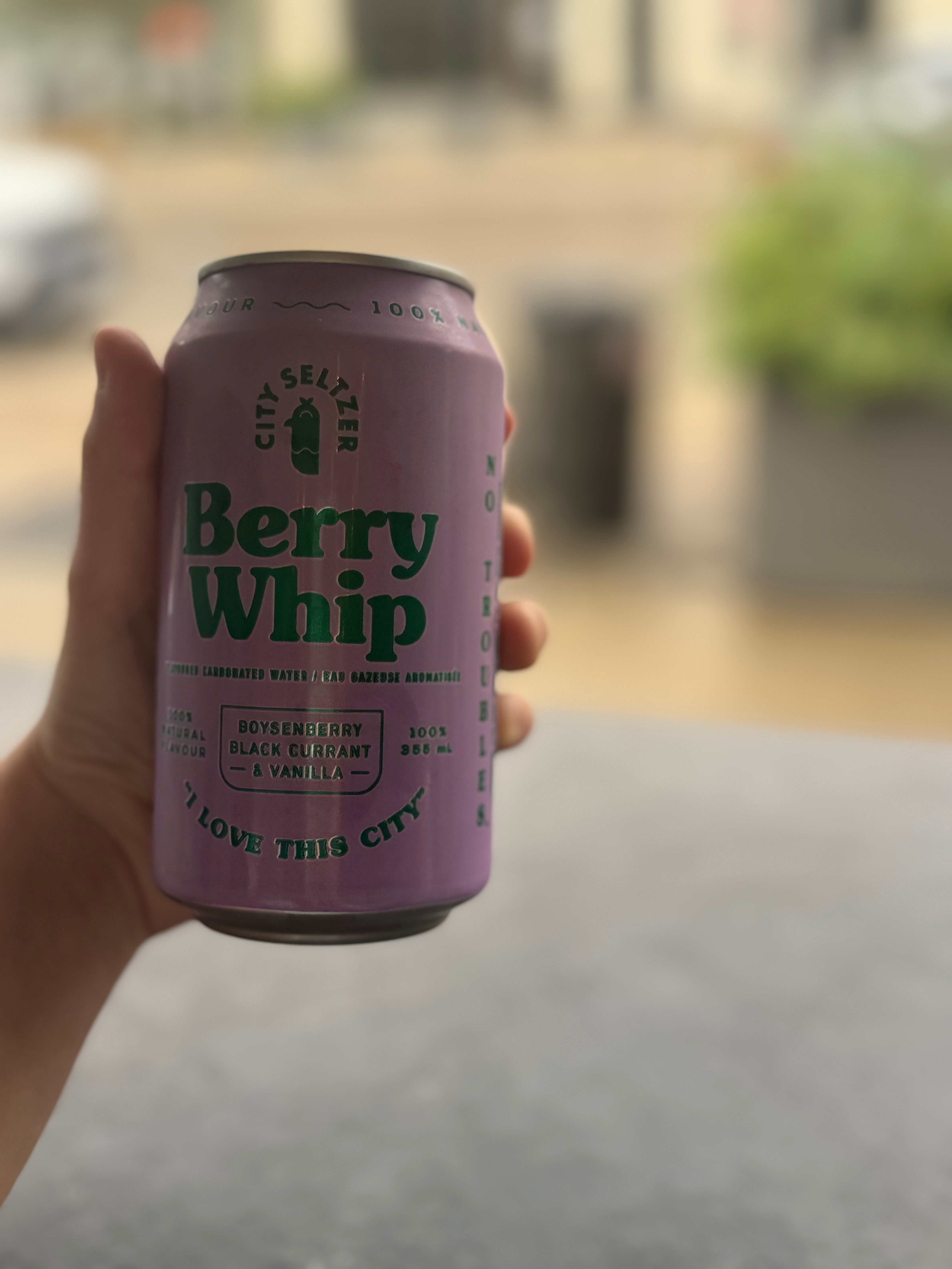 City Seltzer - Berry Whip – Princess Cafe